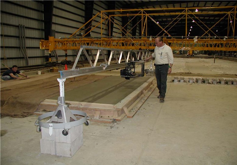 CC2 Single Slab NDT Plan and Data